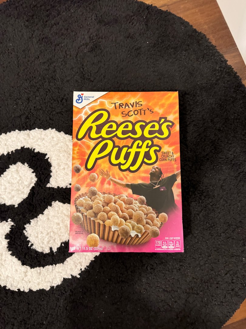 Travis Scott Reeses Puffs, Hobbies & Toys, Collectibles & Memorabilia ...