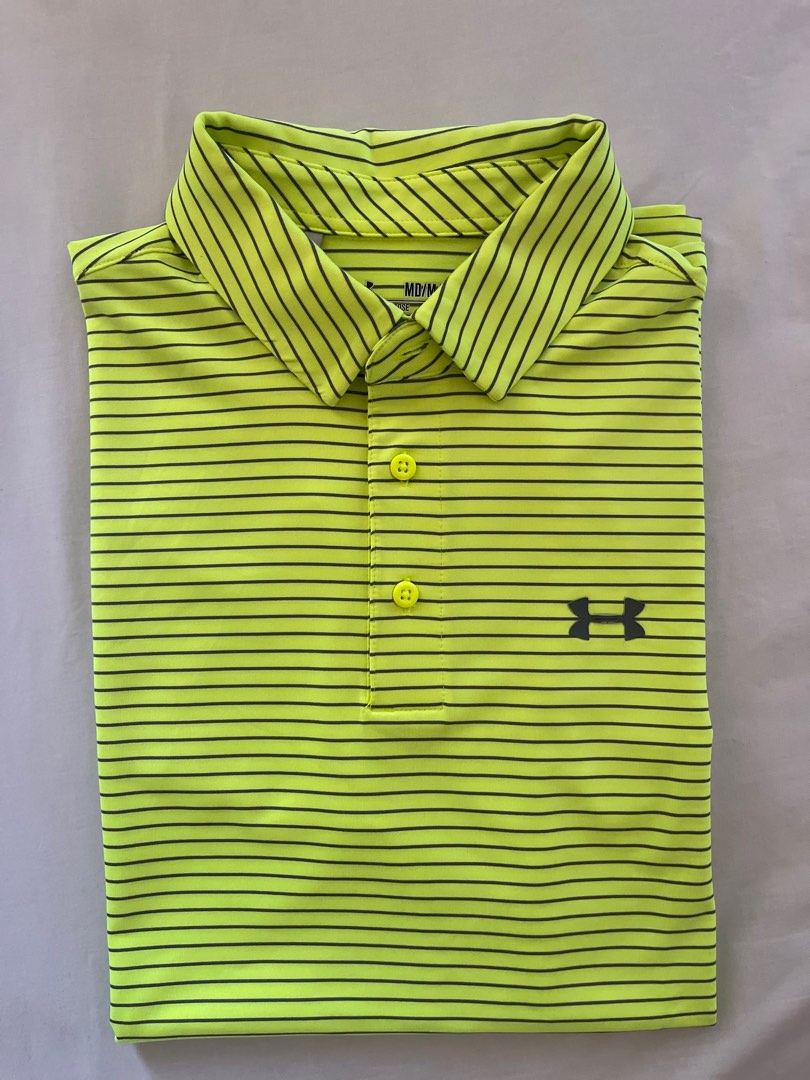 Under Armor Golf /Polo Shirt, Men's Fashion, Tops & Sets, Tshirts & Polo Shirts on Carousell