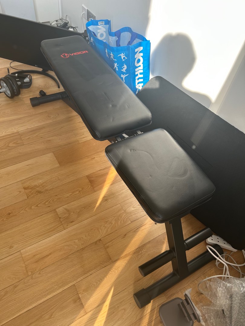 Vigor multi adjustable bench, Sports Equipment, Exercise & Fitness ...