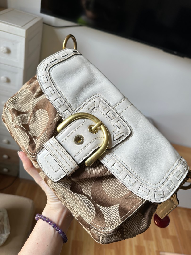 Vintage coach flap, Women's Fashion, Bags & Wallets, Shoulder Bags on ...