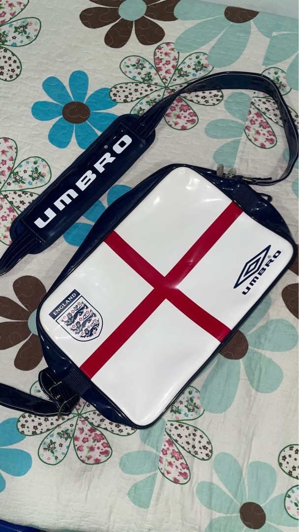 Vintage England x Umbro, Men's Fashion, Bags, Sling Bags on Carousell