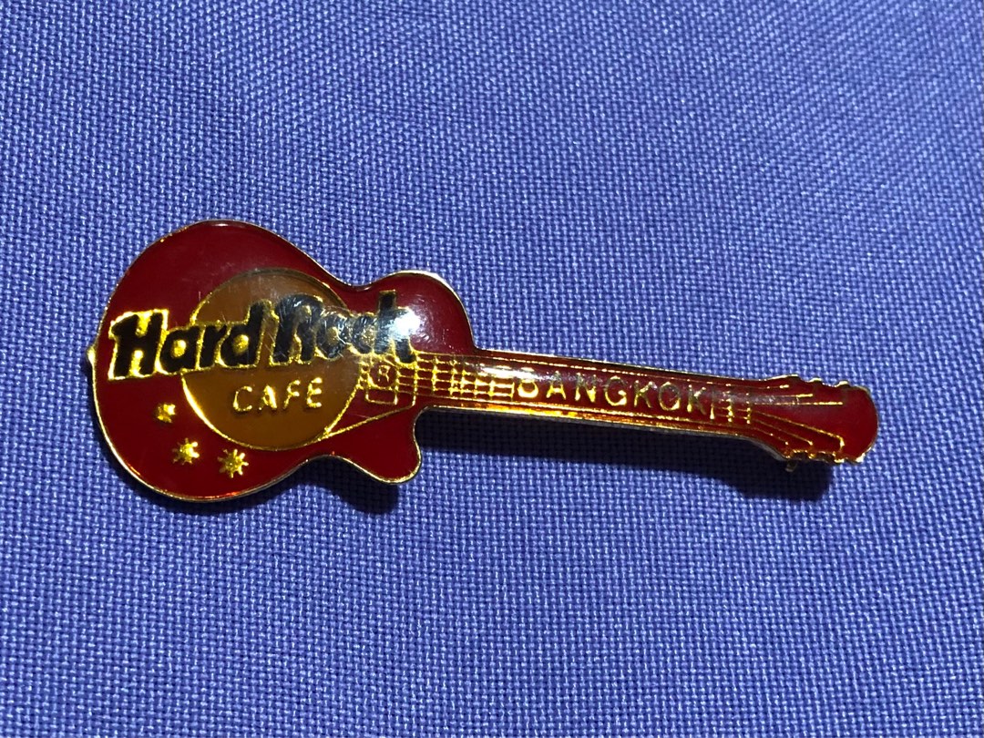 Vintage Hard Rock Cafe Bangkok Red Lapel Pin, Hobbies & Toys ...