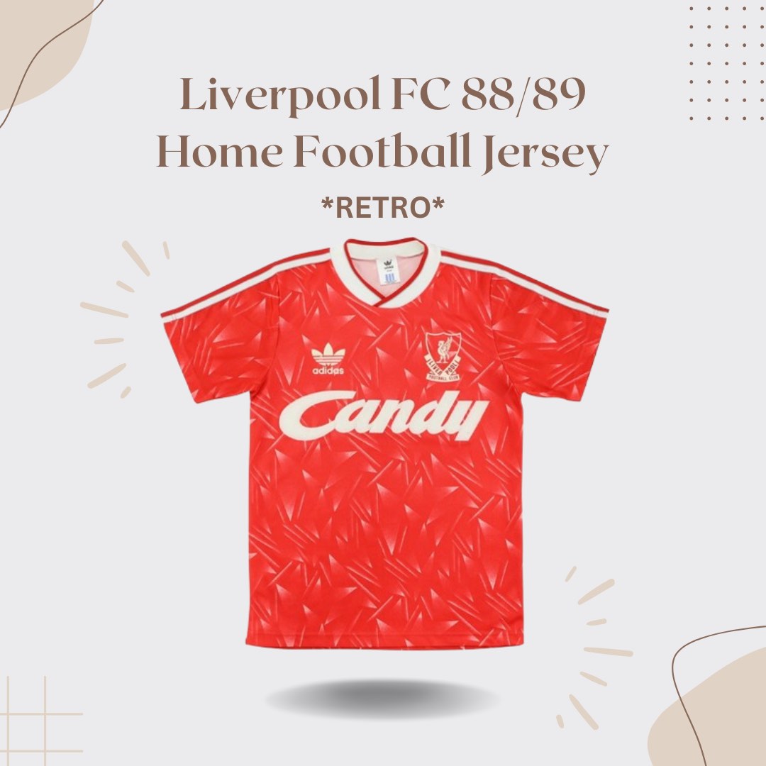 Vintage Liverpool FC 98/99 Candy Red Retro Home Football Jersey Jersi ...