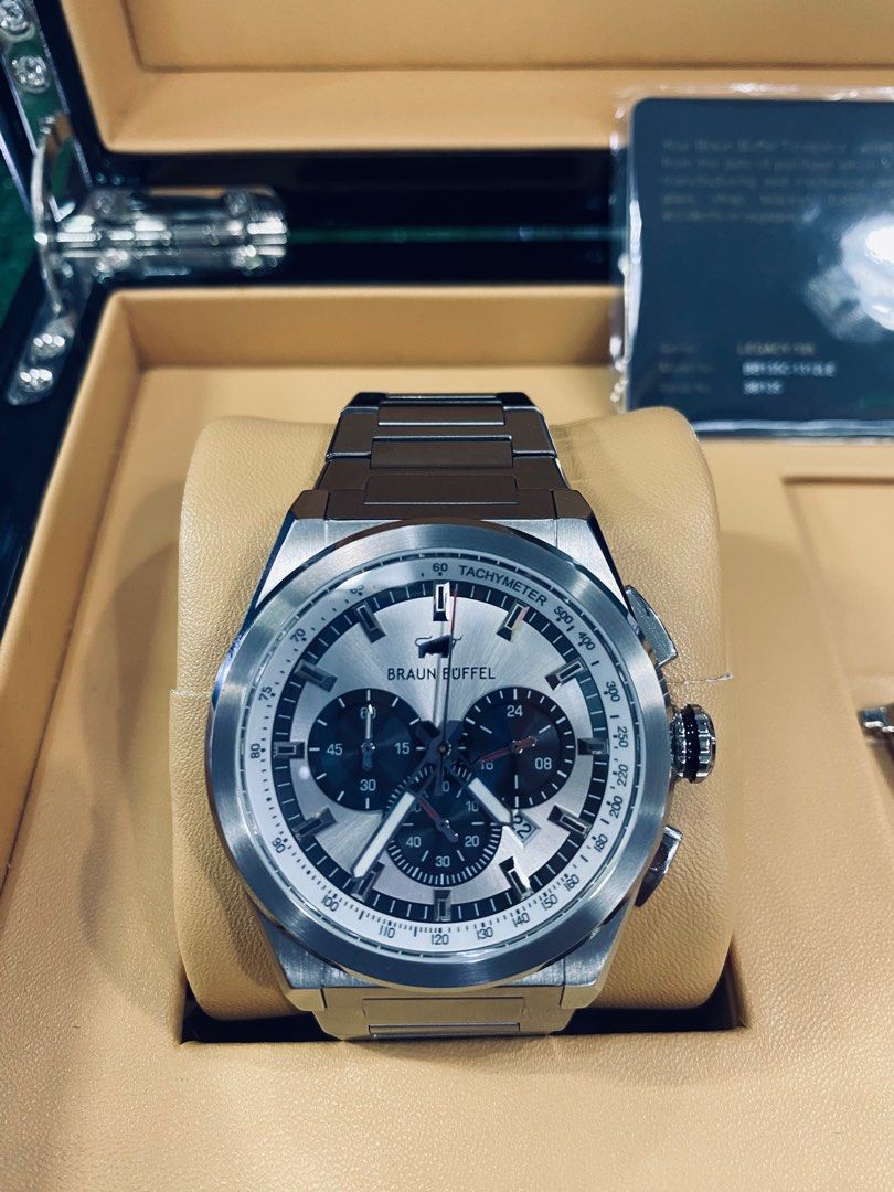WATCH BRAUN BUFFEL LIMITED EDITION LEGACY-135 QUARTZ, Men's Fashion ...