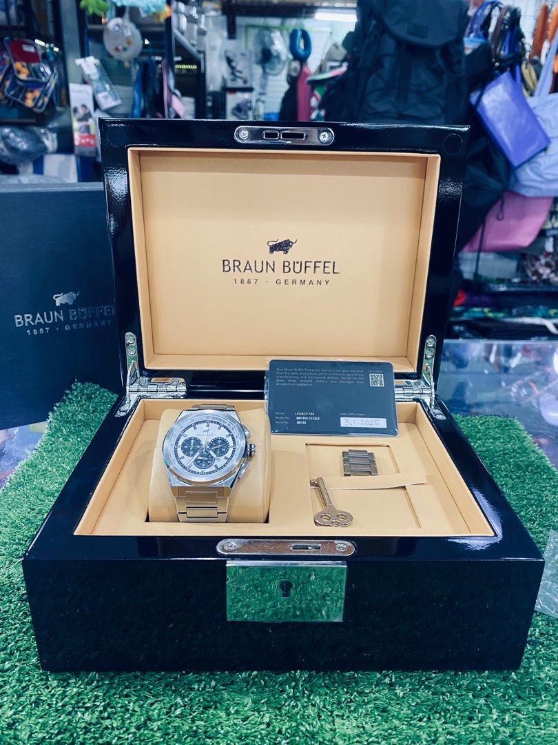 WATCH BRAUN BUFFEL LIMITED EDITION LEGACY-135 QUARTZ, Men's Fashion ...