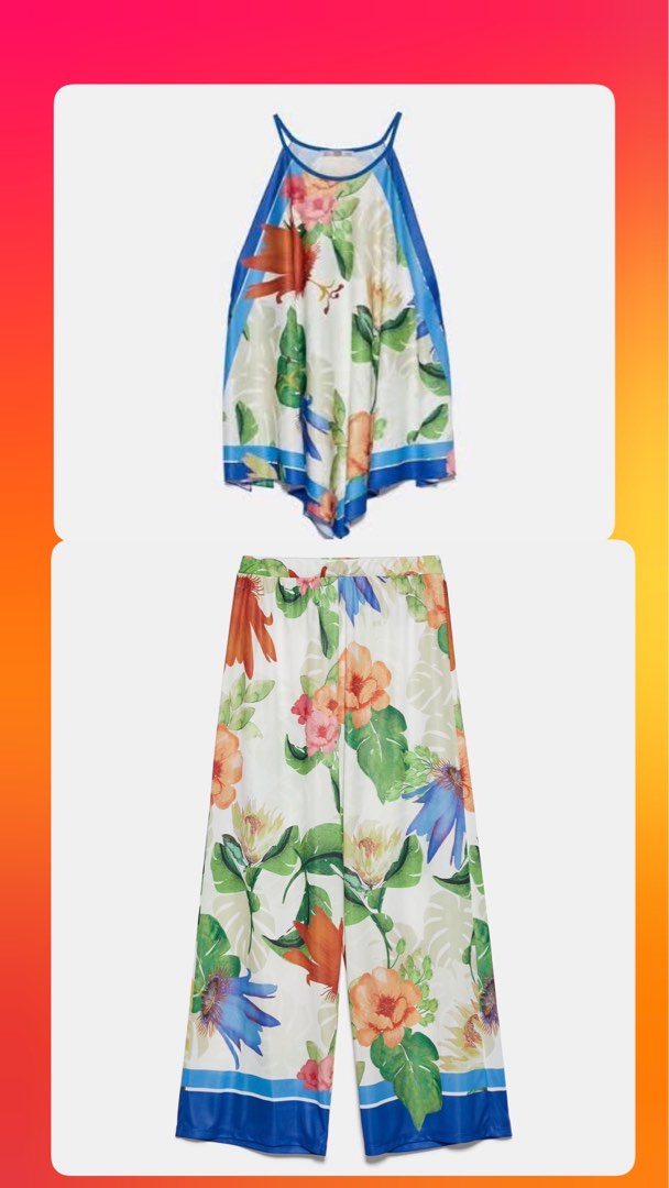 Zara resort set S, Women's Fashion, Dresses & Sets, Sets or Coordinates ...