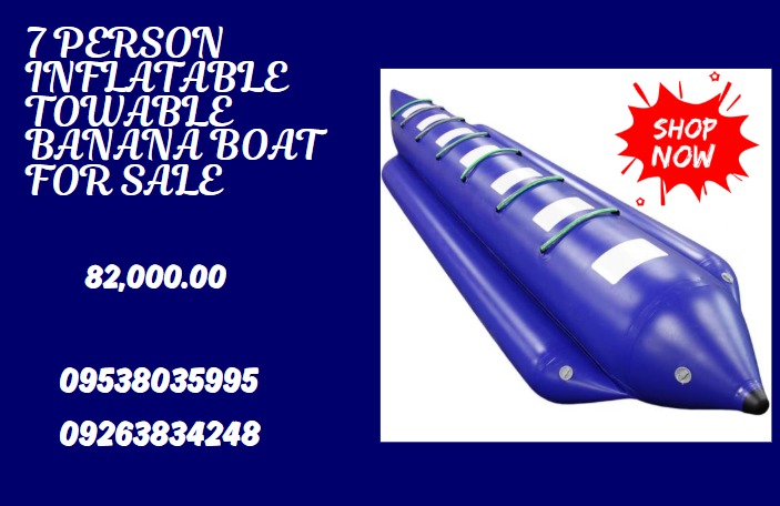 7 PERSON INFLATABLE TOWABLE BANANA BOAT FOR SALE, Everything Else ...