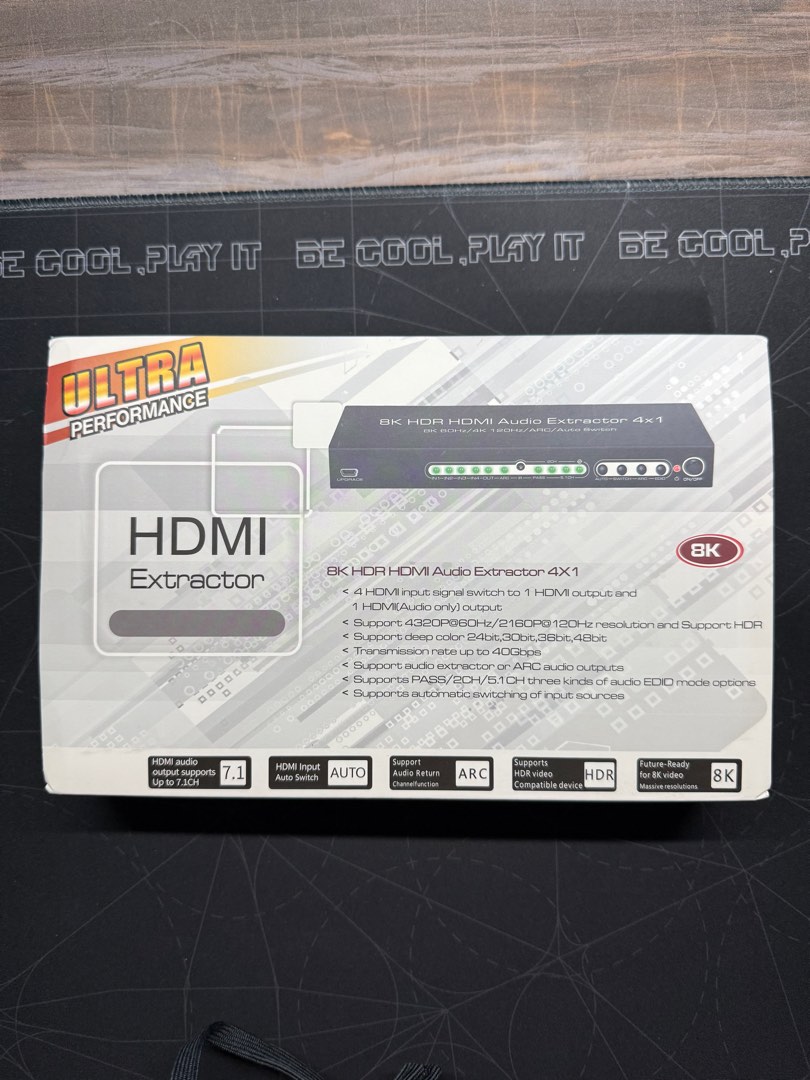 8K HDR HDMI Audio Extractor, Computers & Tech, Parts & Accessories ...