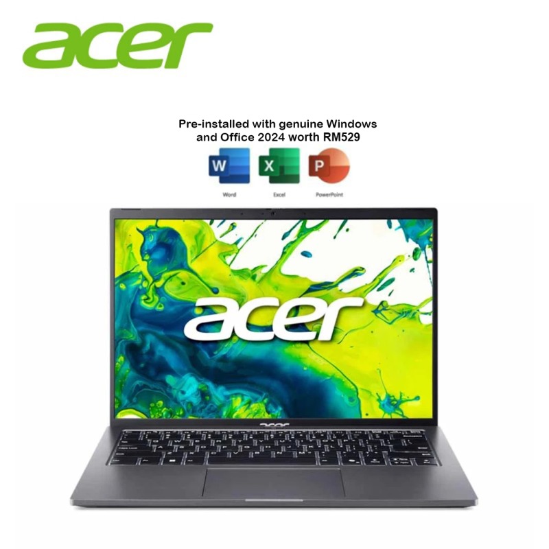 Acer Aspire Go 14 Ai AG14-71M-5529 Laptop (Steel Grey) [Intel Core ...