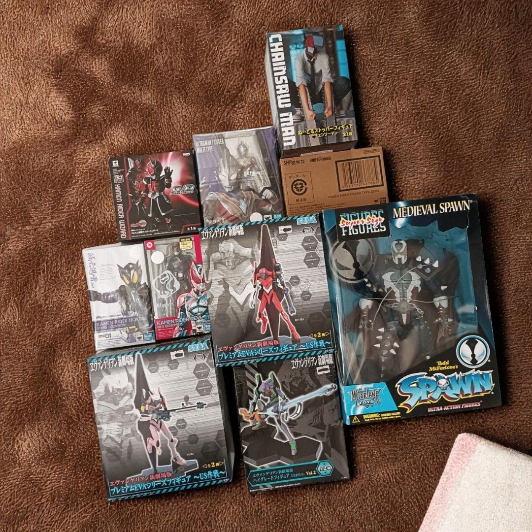 action figure toys denji chainsaw man manga anime ultraman trigger ...