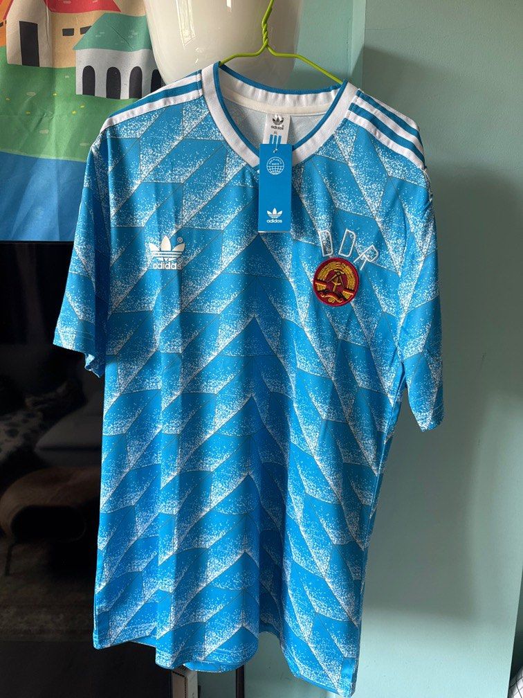 Adidas DDR East Germany jersey, Men's Fashion, Tops & Sets, Tshirts ...