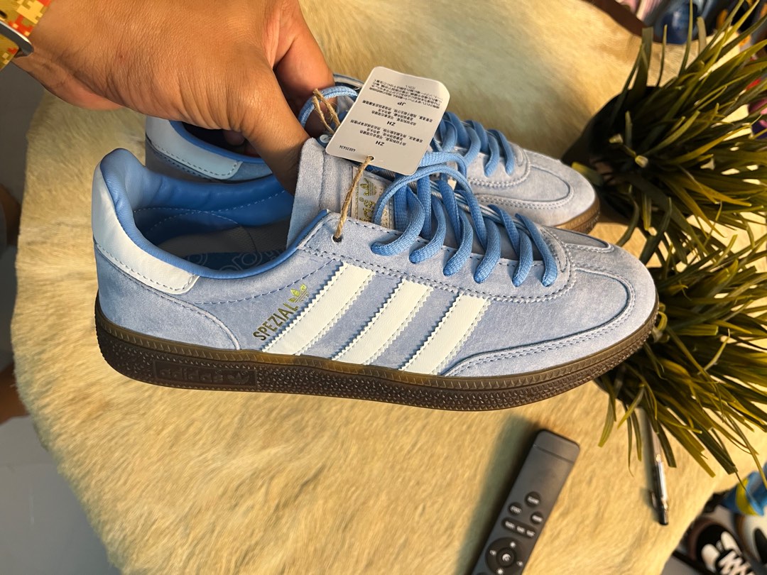 Adidas spezial ice blue, Men's Fashion, Footwear, Sneakers on Carousell