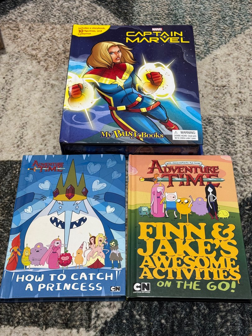 Adventure Time, Captain Marvel, Hobbies & Toys, Books & Magazines ...