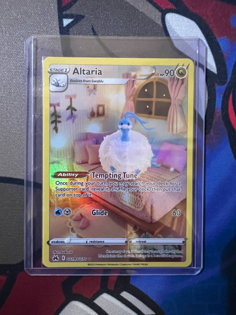Altaria #GG19 Pokemon Crown Zenith, Hobbies & Toys, Toys & Games on ...
