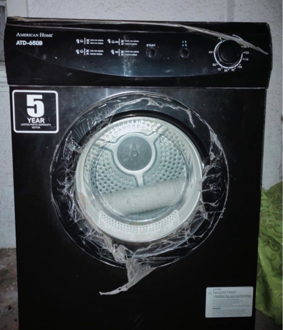 American Home ATD-650B Dryer, TV & Home Appliances, Washing Machines ...