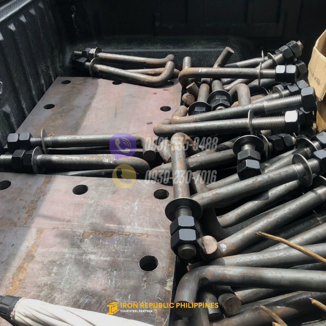 Anchor Bolt 25mm X 600mm High Strenght / ASTM A325 Anchor Bolts, Everything Else, Others on ...