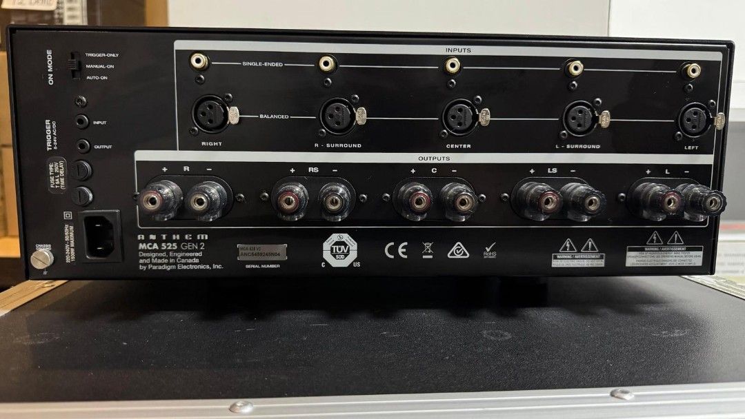 Anthem Audio MCA 525 gen2 & 325 gen2, Audio, Soundbars, Speakers ...