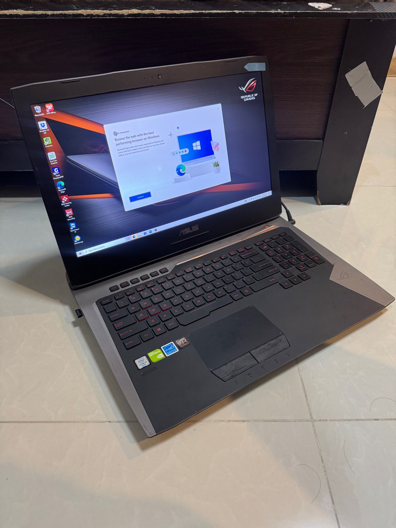 Asus ROG G752VM-RB71 17.3 Inch GTX 1060 Gaming Laptop, Computers & Tech ...