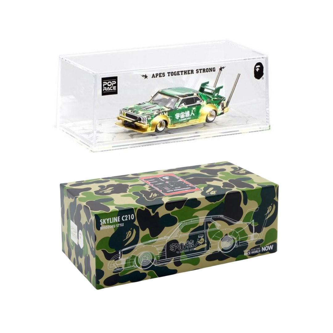 Bape x Pop Race Nissan Skyline C210 Kaido Racer Bosozuko Style | Pop ...
