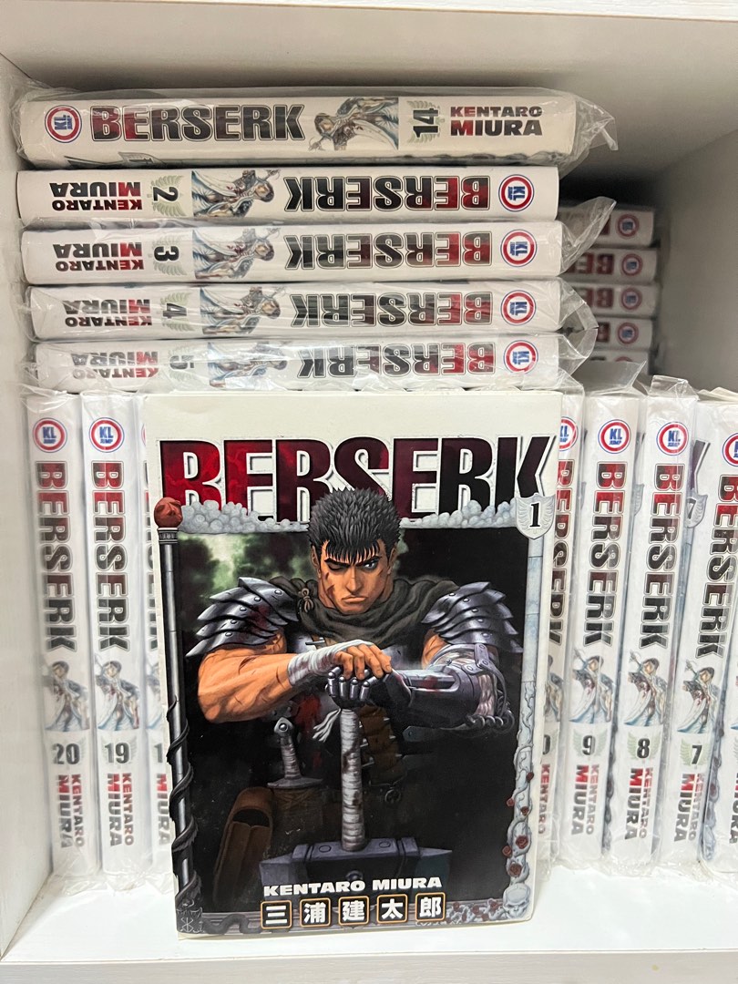 Berserk Manga Series (VOL 1-41) by Kentaro Miura, Hobbies & Toys, Books ...