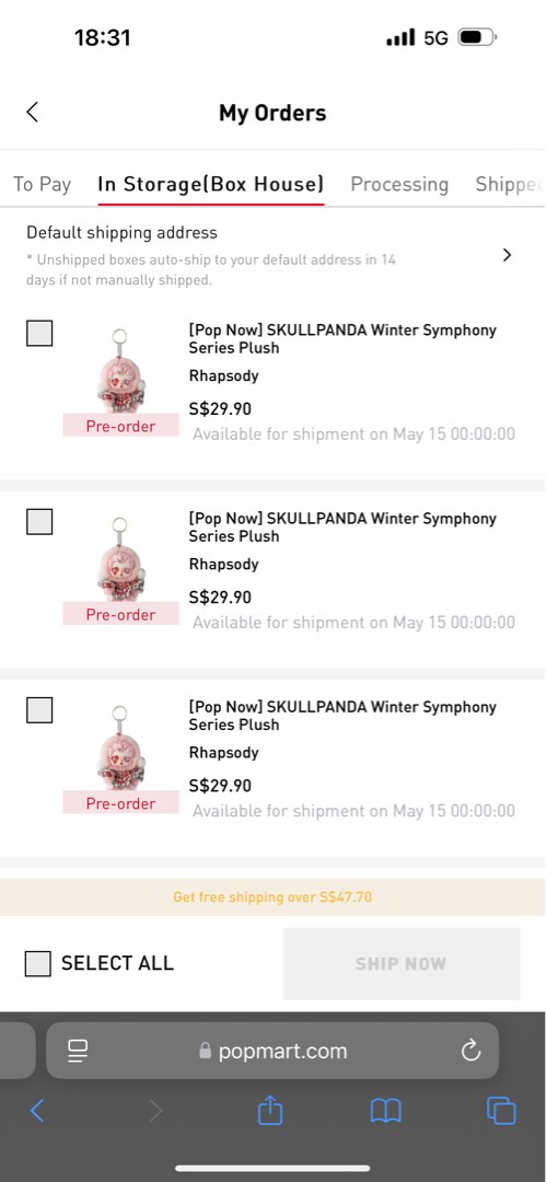 (1 LEFT!) BNIB Popmart Skullpanda Rhapsody SEALED unopen, Hobbies ...