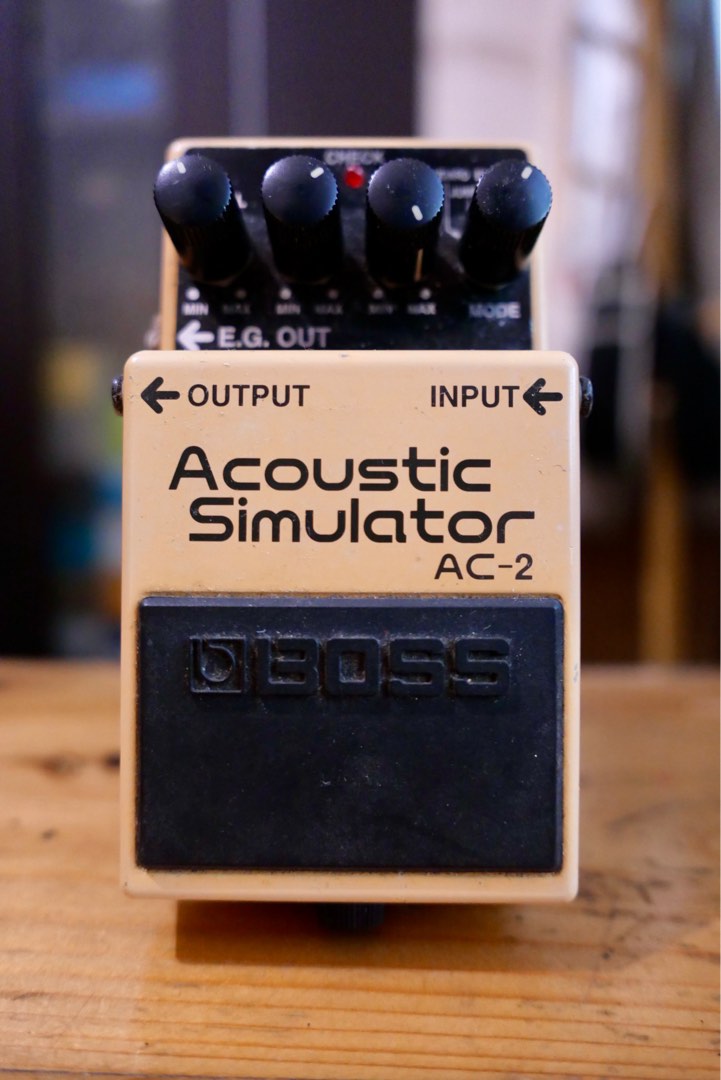 BOSS AC 2 | AC2 | AC-2 Acoustic Simulator Pedal, Hobbies & Toys, Music ...