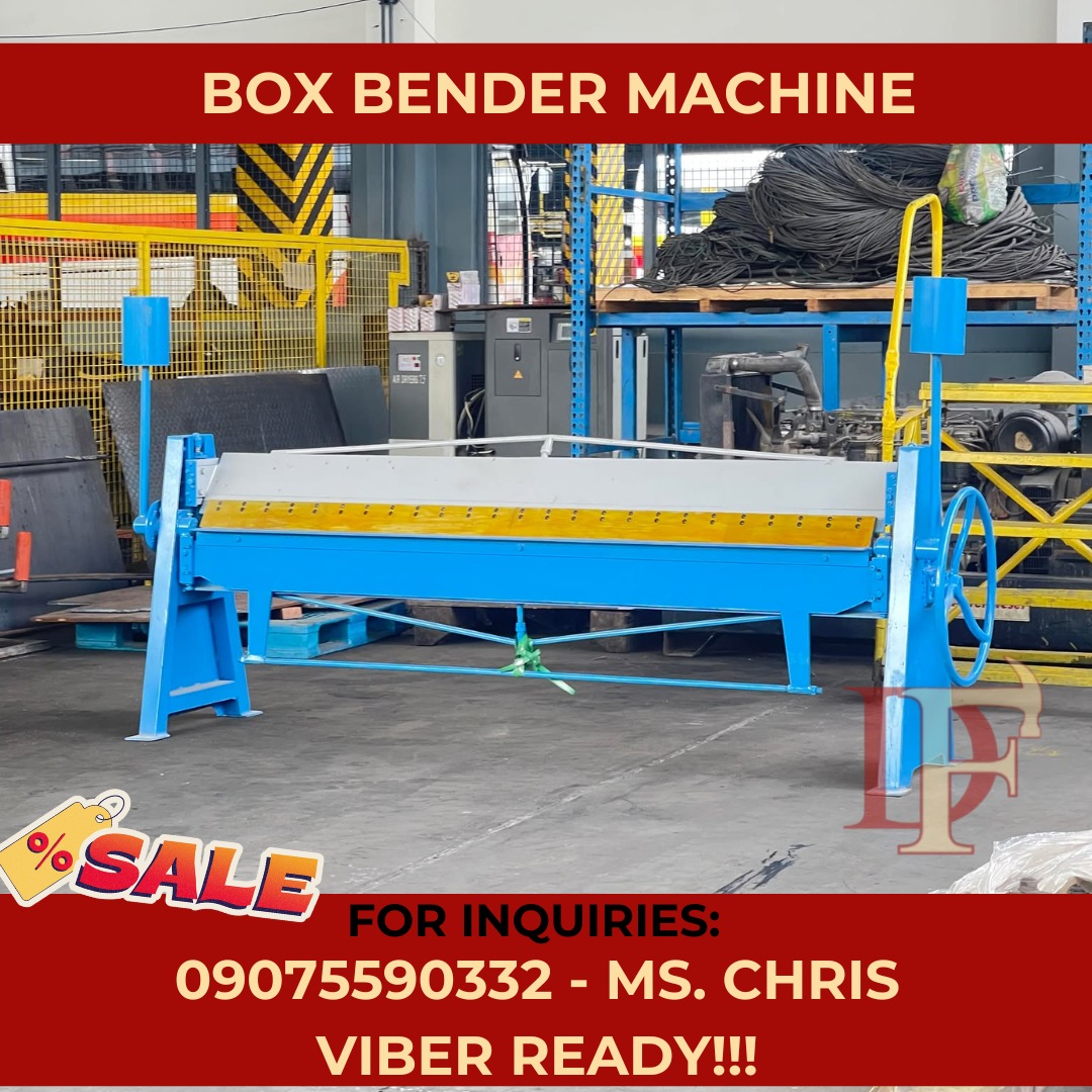 BOX BENDER MACHINE, Commercial & Industrial, Construction Tools ...