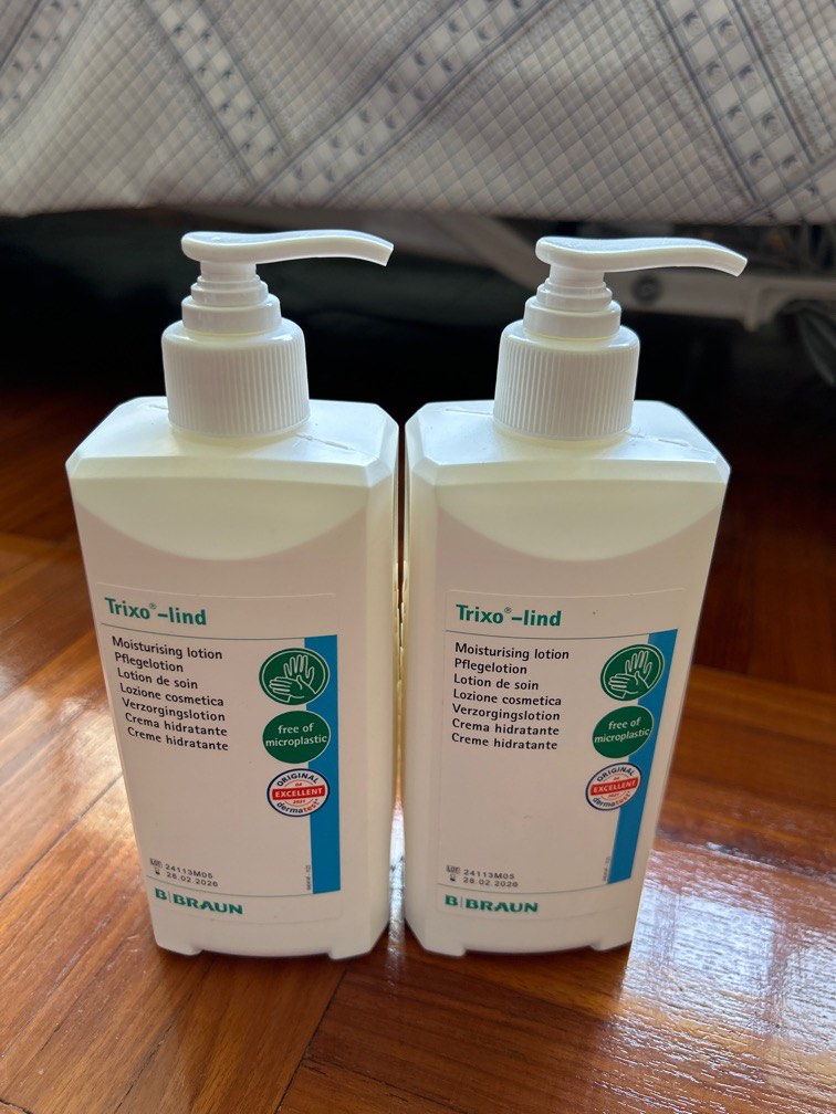 Braun Trixo Lind Moisturizing Lotion 500ml (2 Bottles), Beauty ...