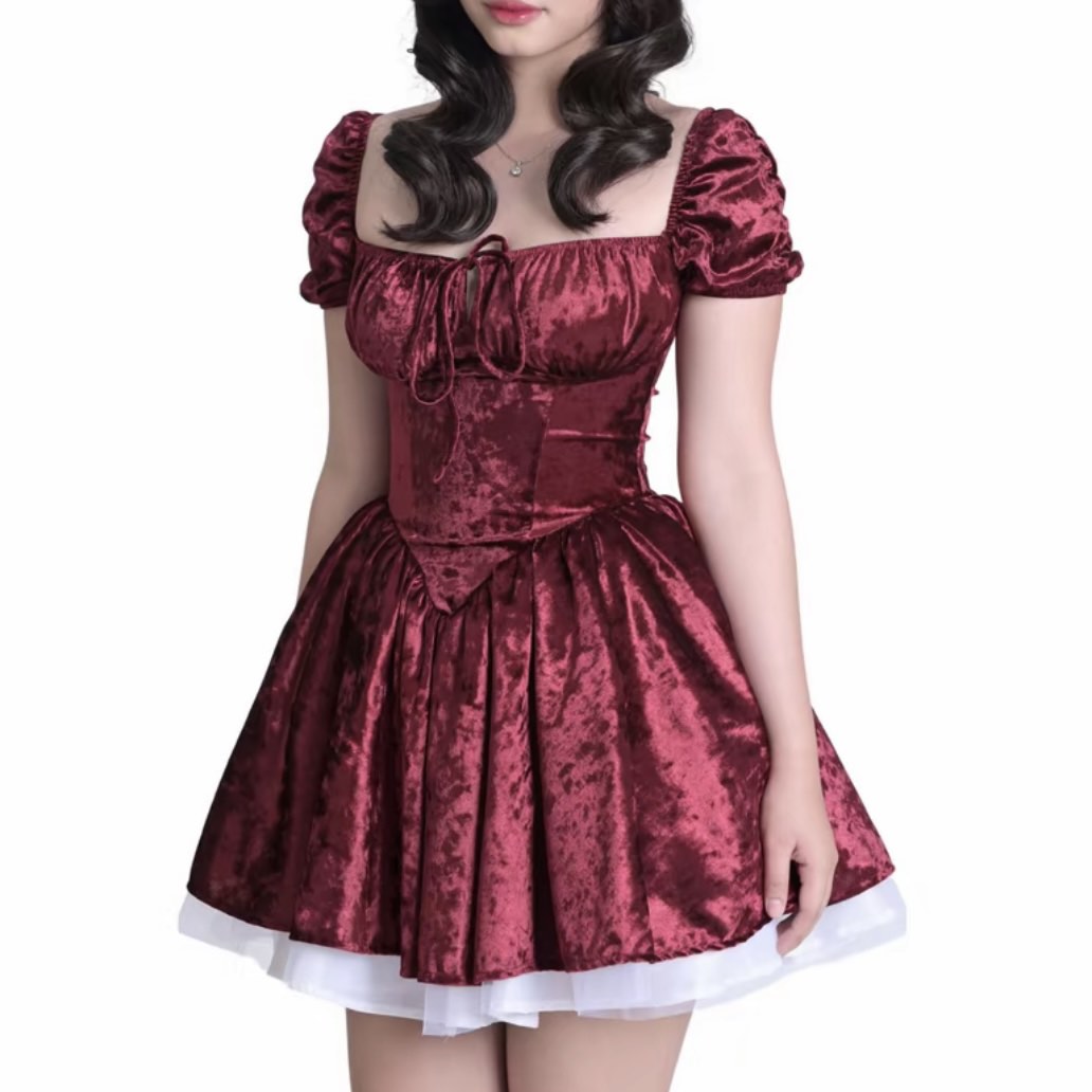 BSCO RED CORDELIA DRESS LIMITED EDITION, Women's Fashion, Dresses ...