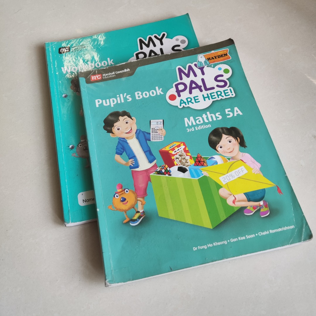 Buku My Pals Are Here Pupil's Book Maths 5A 3rd Edition FREE Workbook ...