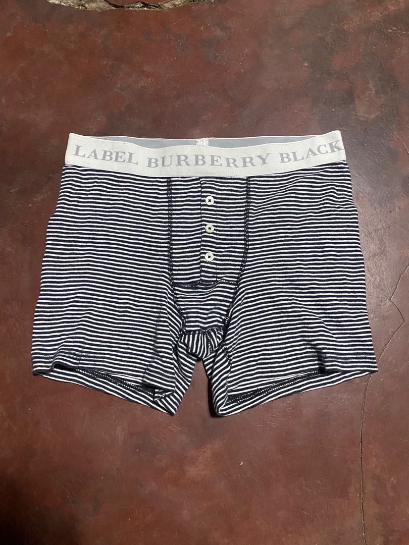 Burberry black label boxer brief, Men's Fashion, Bottoms, Underwear on ...