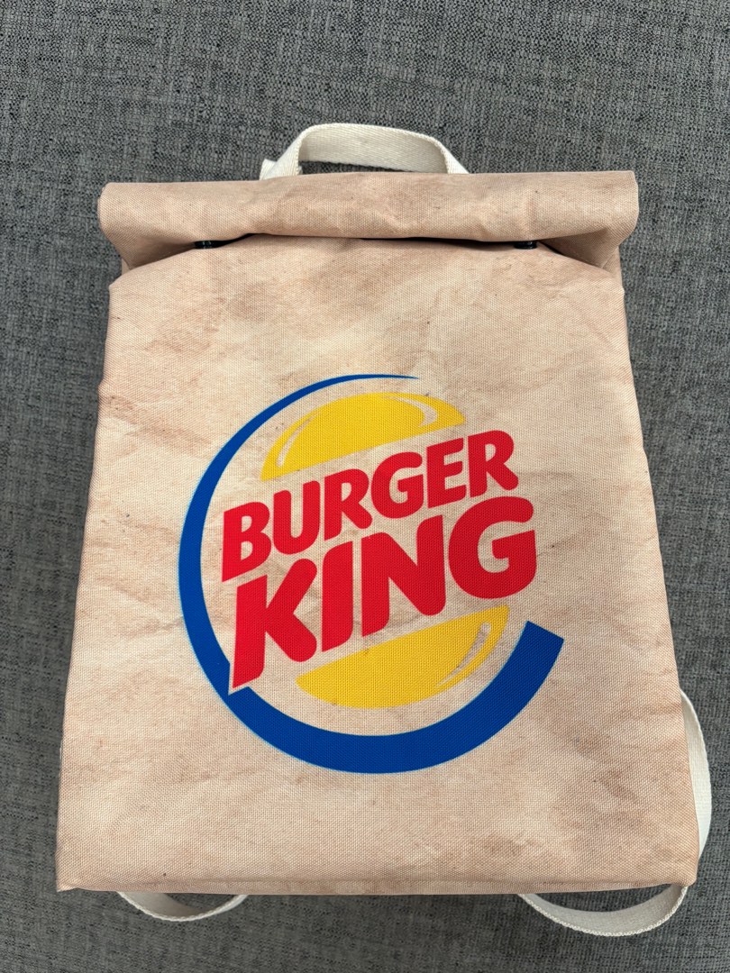 Burger King backpack, Men's Fashion, Bags, Backpacks on Carousell