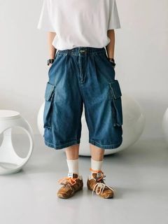 Wtaps 241 WVDT-PTM08 MILS2301 SHORTS COTTON. DENIM, 男裝, 褲 Wtaps 241 WVDT-PTM08 MILS2301 SHORTS COTTON. DENIM, 男裝, 褲