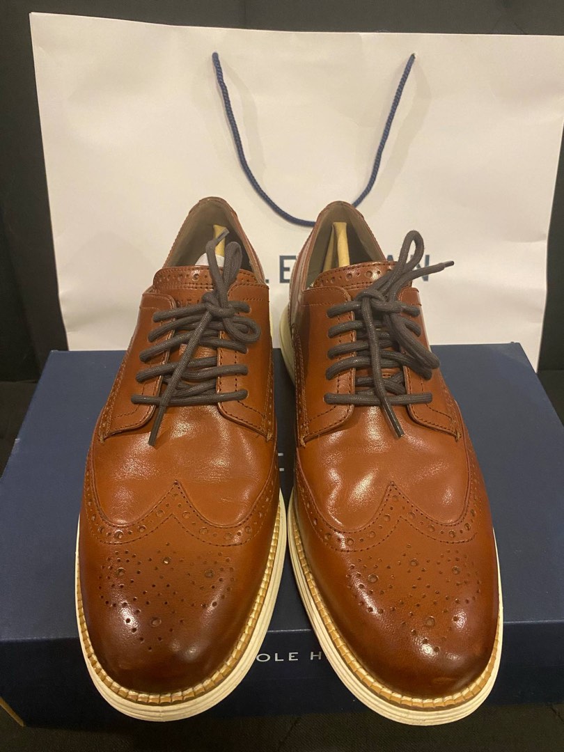 Cole Haan Wingtip Oxford Original, Men's Fashion, Footwear, Casual ...