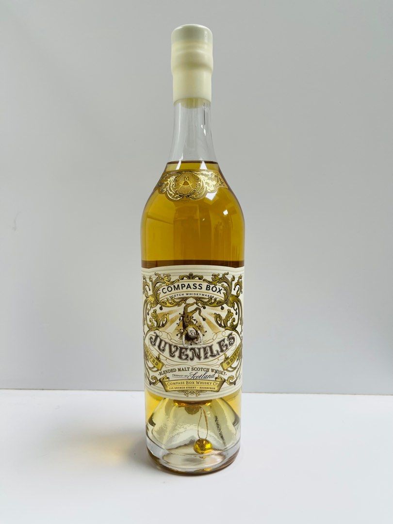 Compass Box Juveniles 70cl 46% (UP:$240), Food & Drinks, Alcoholic Beverages on Carousell