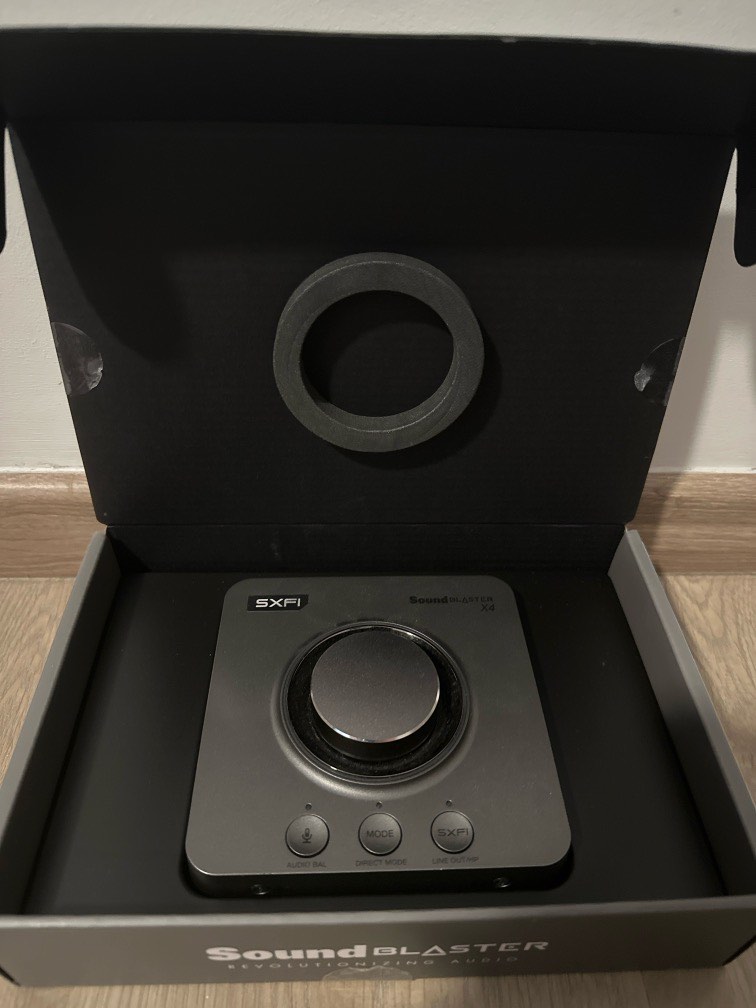 Creative X4 sound blaster, Audio, Portable Audio Accessories on Carousell