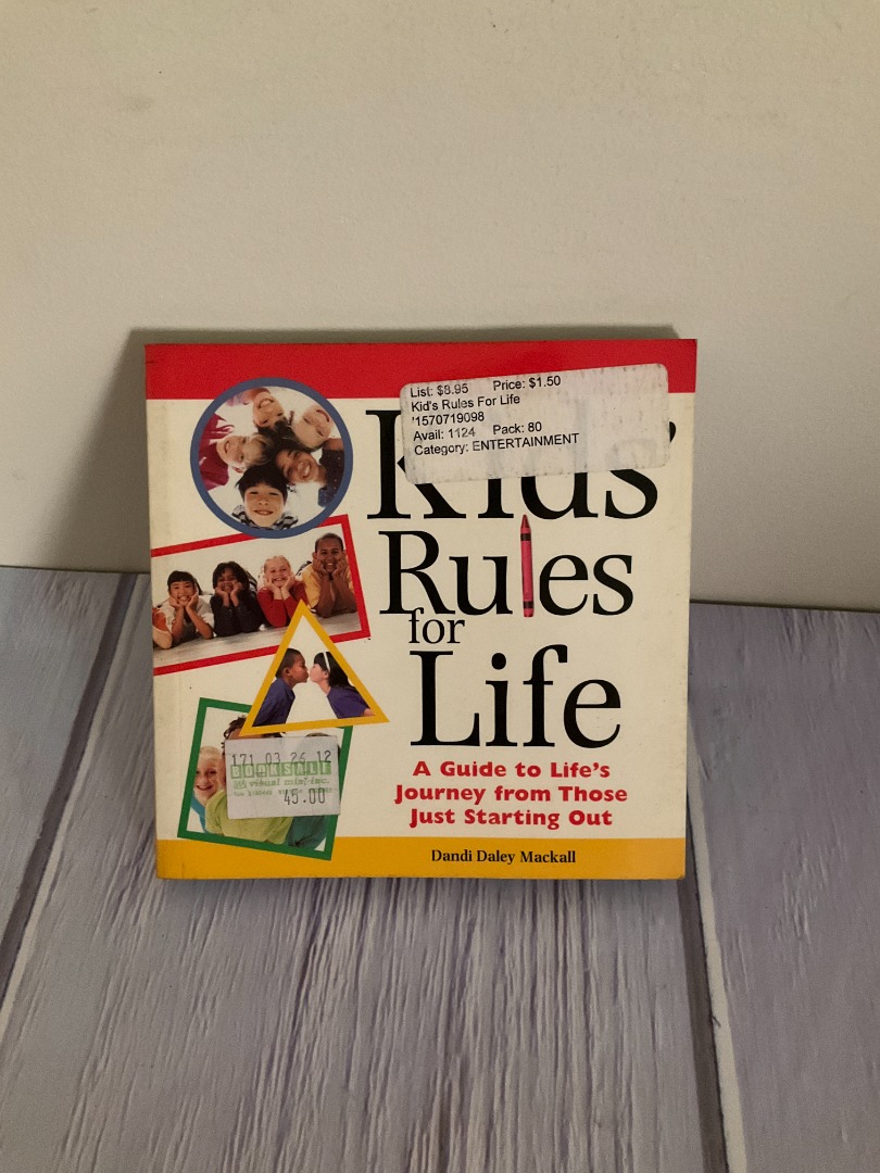 dandi daley mackall - kids rules for life / children non-fiction ...