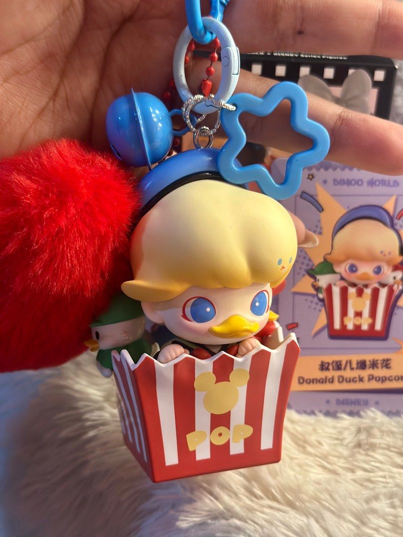 DIMOO WORLD × DISNEY FIGURE (Donal Duck Popcorn) Lengkap Sudah Jadi ...