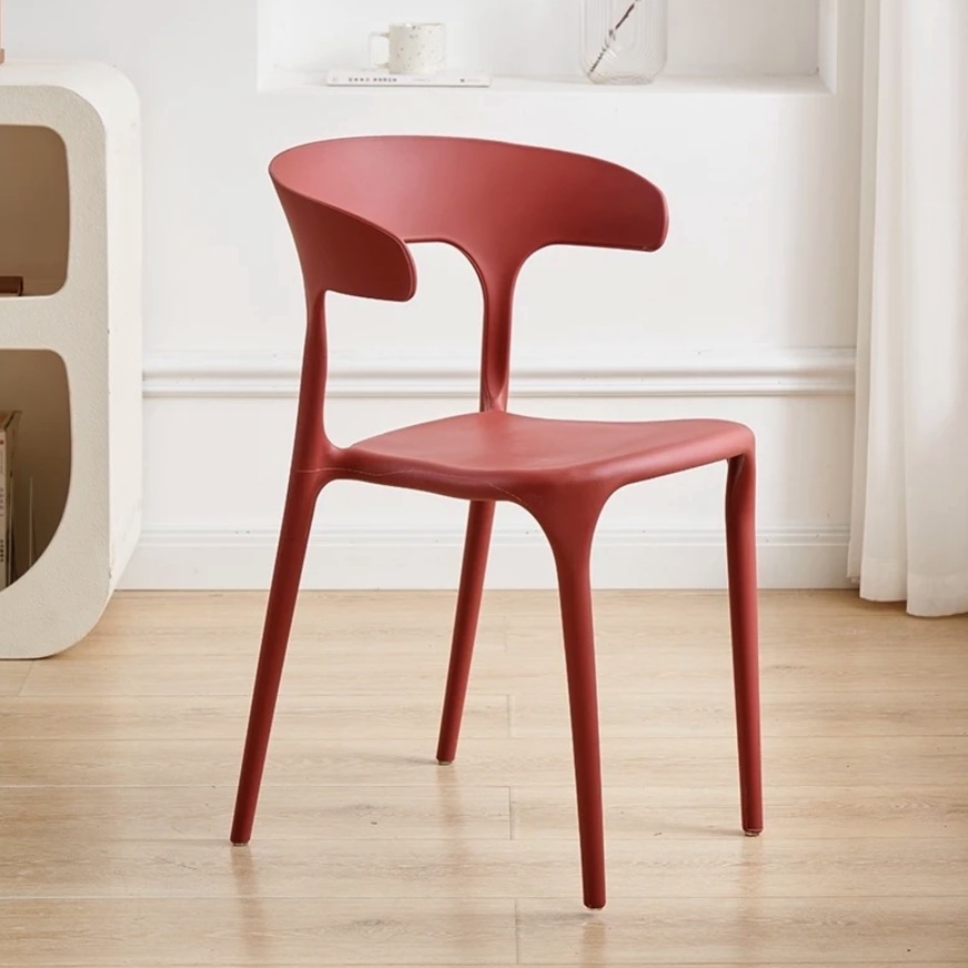 Dining Room Chair | Plastic Study Chair | Lightweight Sitting Chair | Comfortable Seat Frame ...