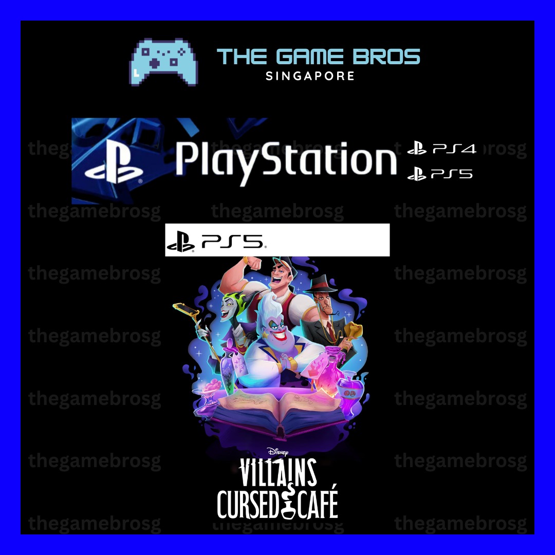 Disney Villains Cursed Cafe Full Game (PS5) Digital Download, Video ...
