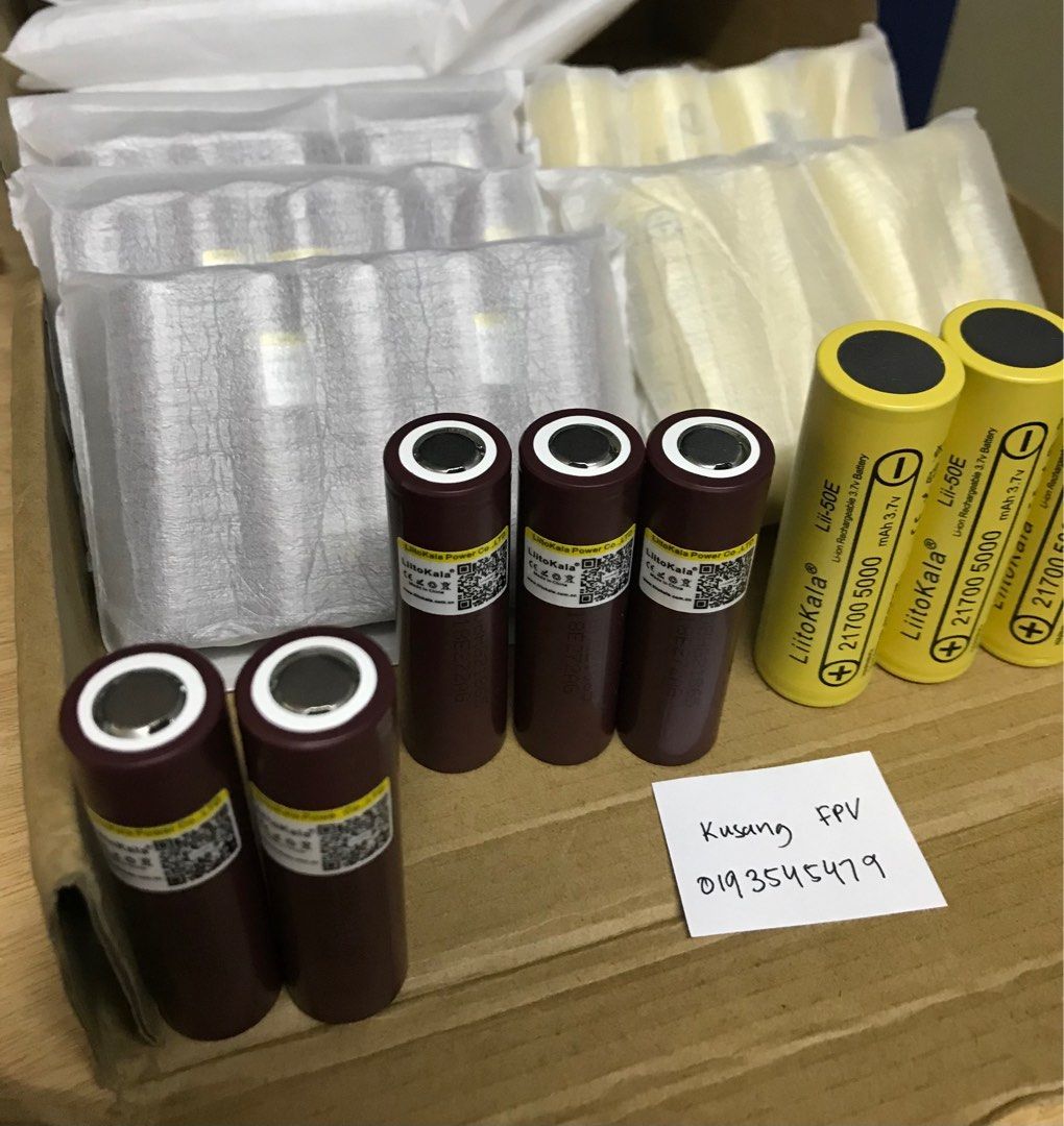 DIY Lithium Ion Battery 18650 4s for FPV drone, Photography, Drones on Carousell