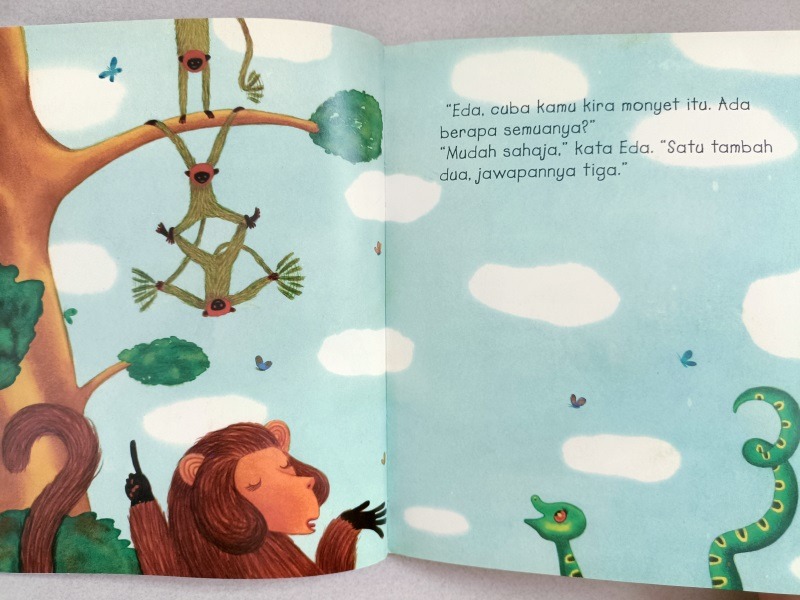 Eda belajar mengira | buku bergambar | picture book | BM | Malay ...
