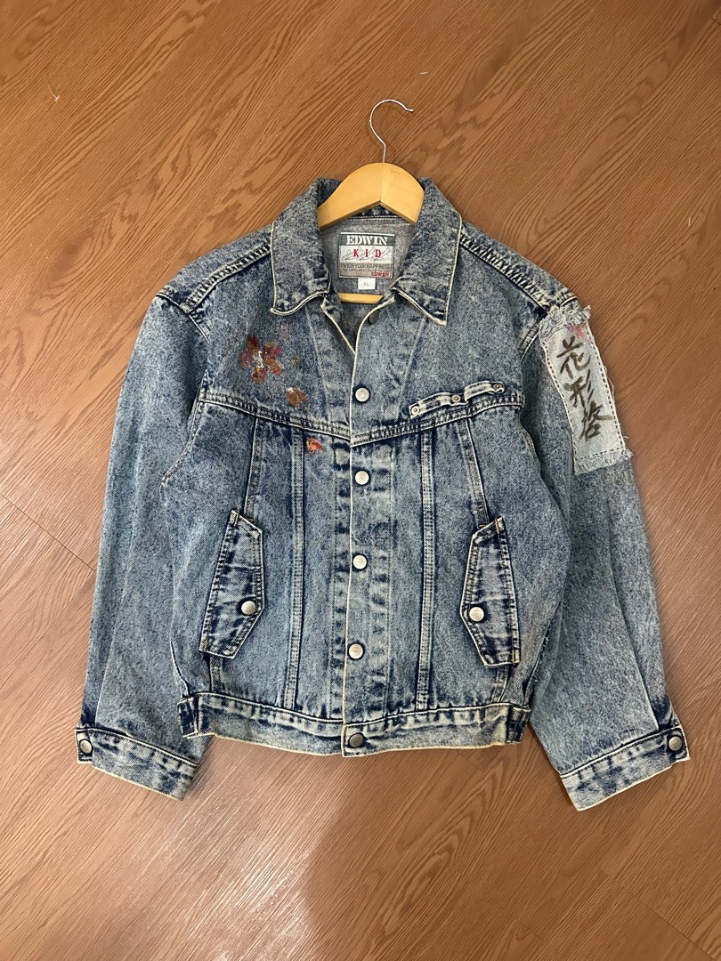 edwin customade denim jacket, Men's Fashion, Coats, Jackets and ...