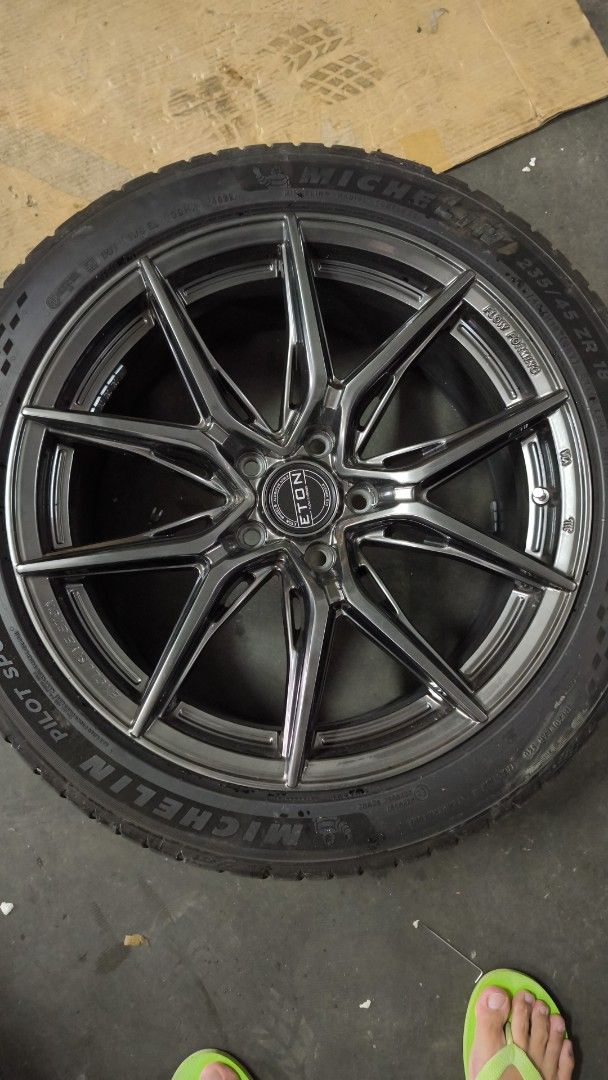 Eton VOX50 Sport Rim 18x8jj Et35, Car Accessories, Tyres & Rims on ...