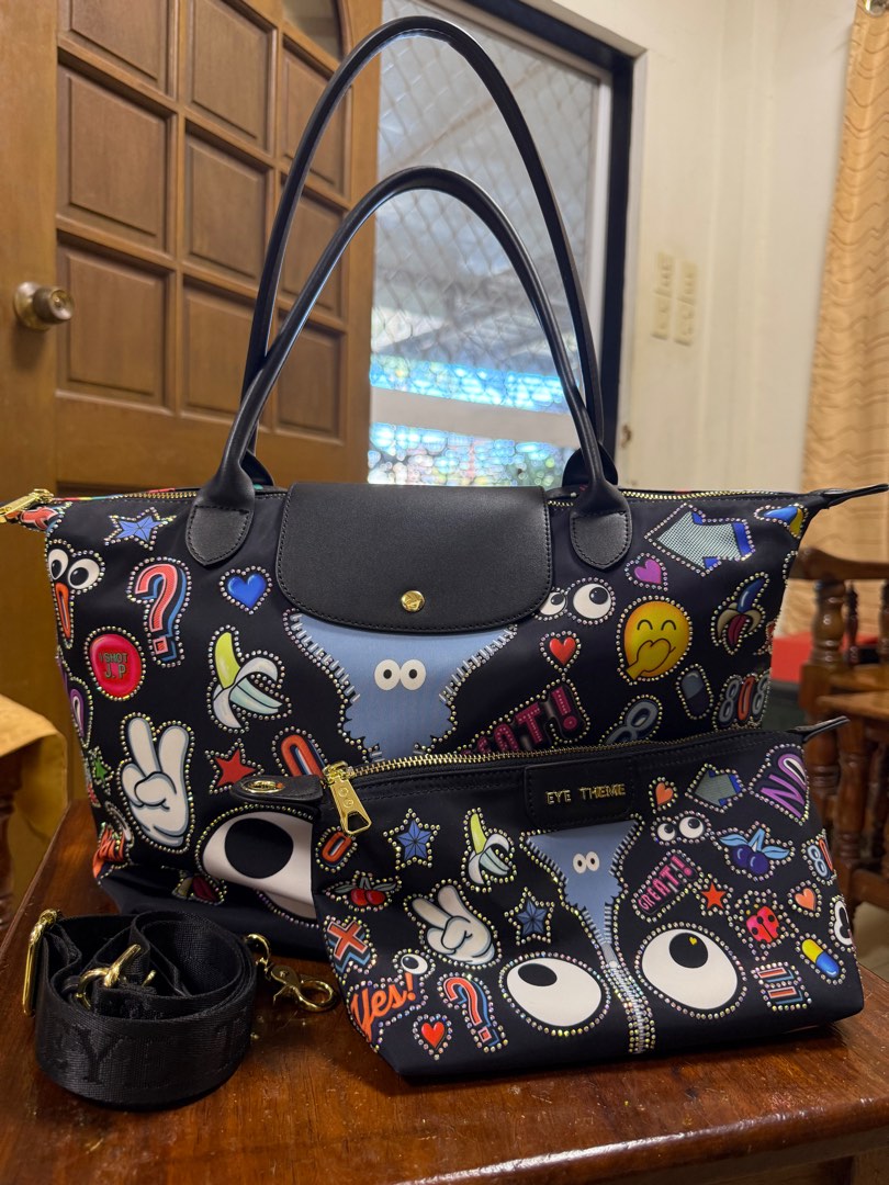 Eye themed bag Thailand, Women's Fashion, Bags & Wallets, Cross-body ...