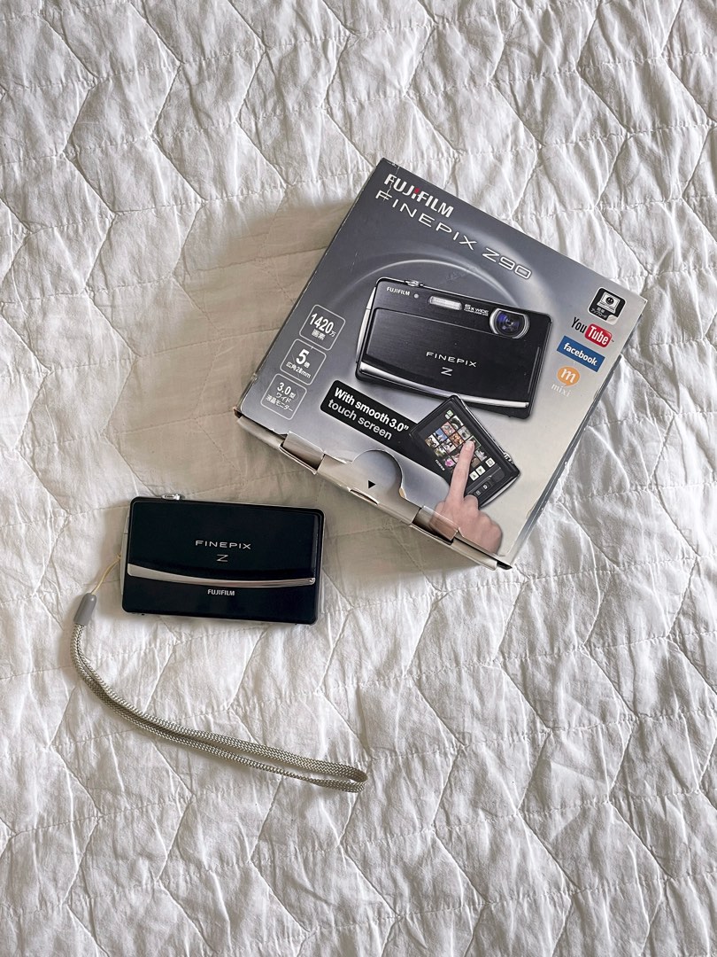 Fujifilm Finepix Z90 sliding door digital camera ccd camera digicam ...