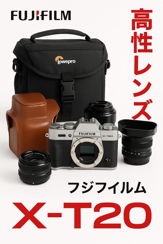 Fujifilm X-T20 Bundle + Prime Lenses + Bag (Complete Kit!), Photography ...