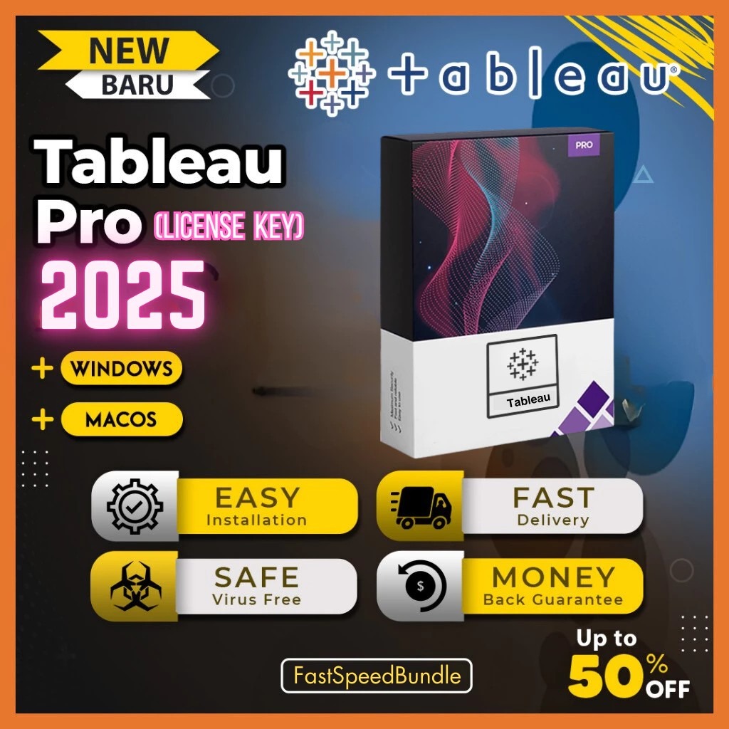 ⭐️Genuine Tableau Desktop License Key for Windows & MacOs for 1 Year ...
