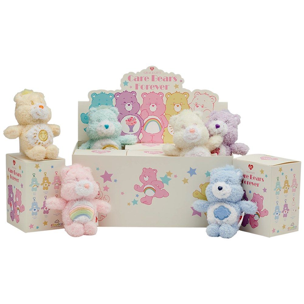 【代購】台灣Gracegift X Care Bears 棉花糖系列 盲盒 毛絨玩偶 吊飾 掛飾 鑰匙扣 鑰匙圈 公仔一套 生日禮物 女朋友, 興趣及遊戲, 玩具 & 遊戲類 - Carousell