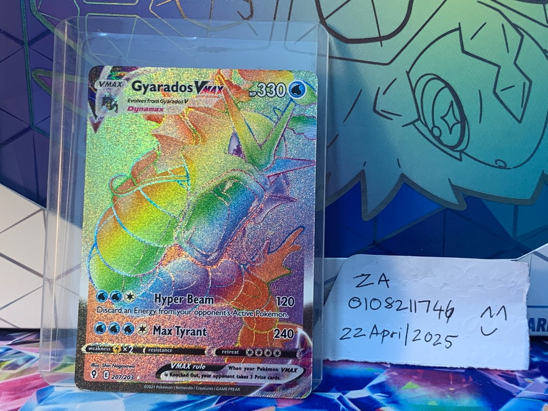 gyarados Vmax hyper rare, Hobbies & Toys, Toys & Games on Carousell